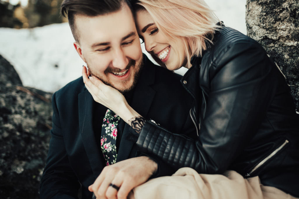 Haley + Geoff Winter Elopement