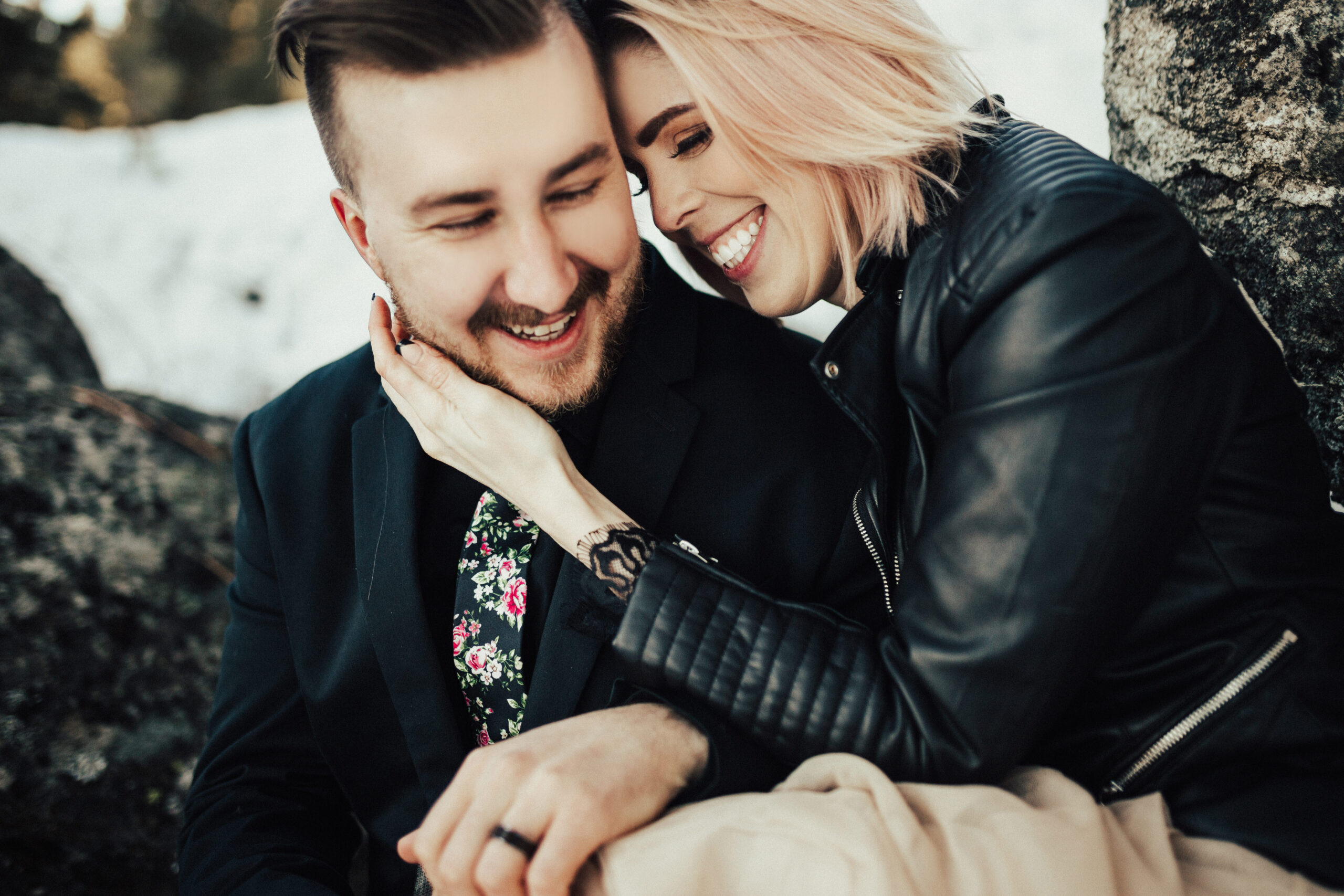 Haley + Geoff Winter Elopement