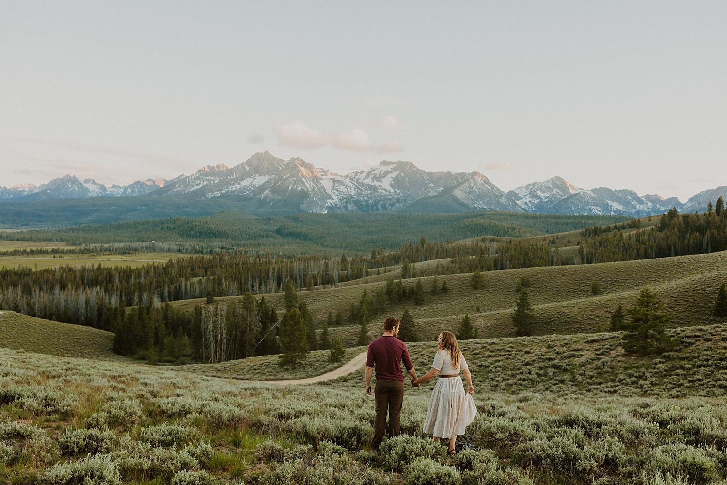Sawtooth Lake Anniversary Session || Riley + Justin